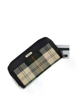 Barbour Daphne Tartan-print Leather Wallet