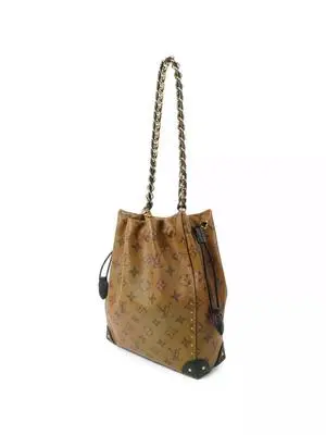 LOUIS VUITTON Pm Noe Trunk Monogram Reverse Shoulder Bag