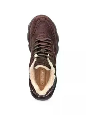 Guess Micola Genuine-leather Sneakers