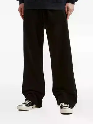 CHOCOOLATE Wide-leg Track Pants - Black