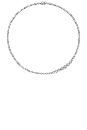 HEAVEN MAYHEM For Veil Necklace In Metallic - Silver