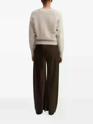 Almada Label Button-up Cashmere Cardigan
