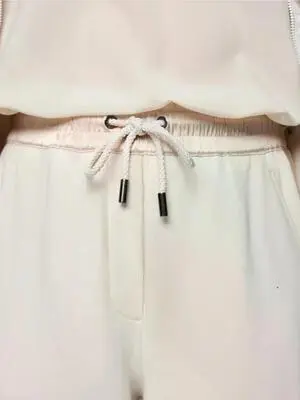 MARCCAIN Washington Satin-trim Pants