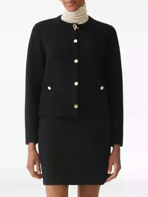 Fabiana Filippi Braided-trim Button-up Cardigan