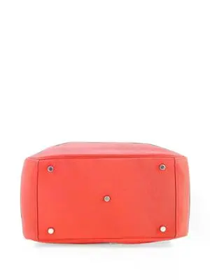 Hermès Lindy Bag Clemence 30 Shoulder Bag - Red