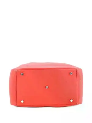 Hermès Lindy Bag Clemence 30 Shoulder Bag - Red