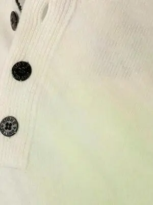 Stone Island Button-placket Logo-patch Sweater