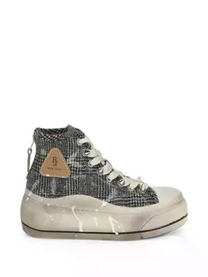 R13 Kurt High-top Sneakers - Black