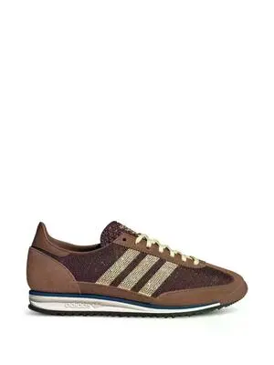 Adidas Sl 72 Og Crystal-embellished Sneakers - Brown