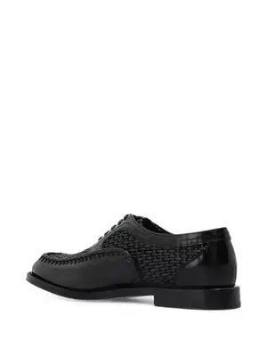 Dolce & Gabbana Woven Derby Shoes