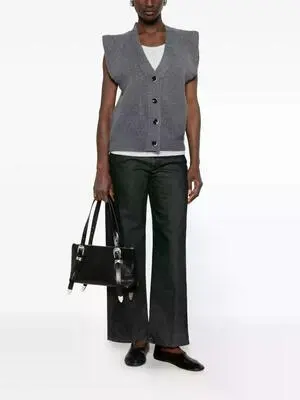 NINE:INTHE:MORNING Elsa Wide-leg Jeans - Black