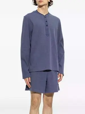 Jacquemus The Tricot Long-sleeve Henley T-shirt