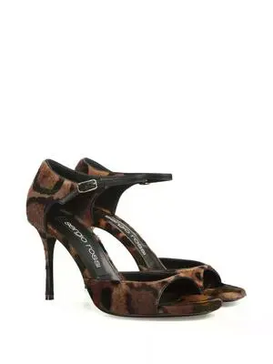 SERGIO ROSSI Godiva Leopard-print Heeled Pumps