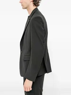 THE VIRIDI-ANNE Wool Single-breasted Blazer