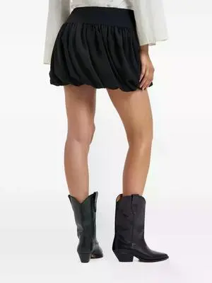 IRO PARIS Blurry Ruched Bubble-hem Mini Skirt