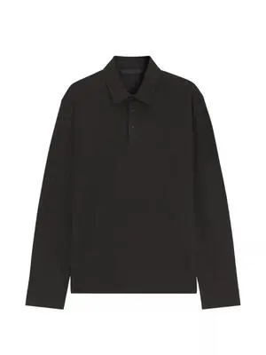 BOSS Long-sleeved Polo Shirt - Grey