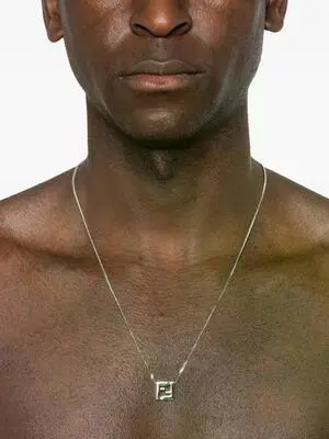 Fendi Ff Motif Necklace