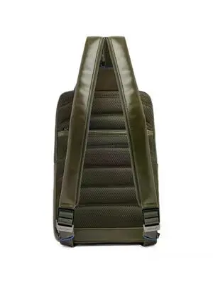 PIQUADRO Convertible Leather Sling Bag