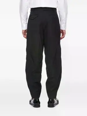 Comme Des Garçons Pleated Tapered Trousers