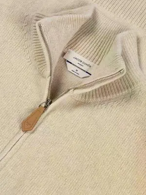 JACOB COHЁN Quarter-zip Knitted Sweater