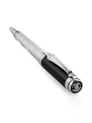 Roberto Cavalli Serpentine Ballpoint Pen - Silver