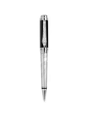 Roberto Cavalli Serpentine Ballpoint Pen - Silver