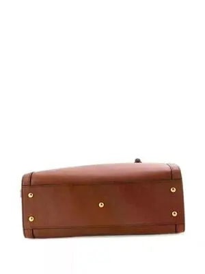 Gucci Diana Nm Bamboo Handle Leather Small Tote Bag - Brown