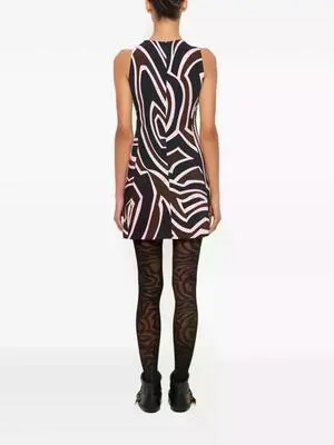 Emilio Pucci Labirinto-print Cady Dress