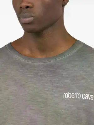 Roberto Cavalli Snake-print T-shirt