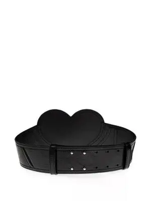 VIVIENNE WESTWOOD Heart Corset Heart-motif Leather Belt