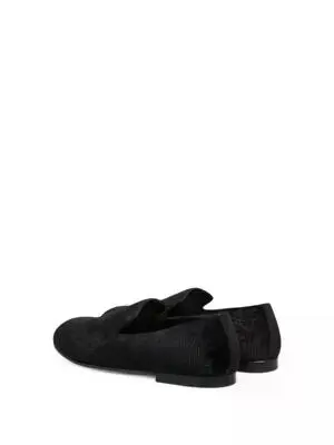 Dolce & Gabbana Jacquard Velvet Loafers