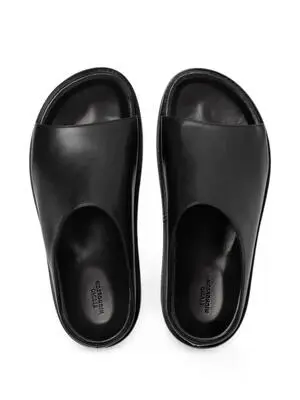 Studio Nicholson Spring Leather Sandals - Black