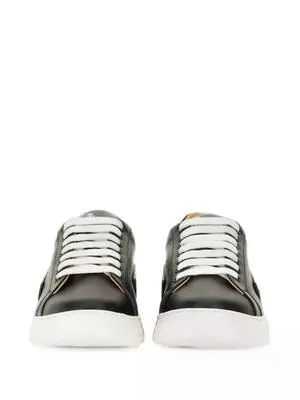 Philipp Plein Logo-plaque Leather Sneakers