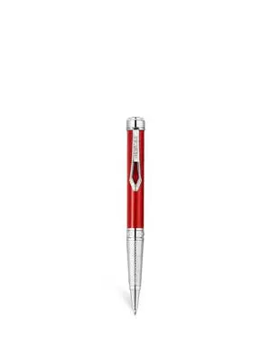 Roberto Cavalli Logo-engraved Ballpoint Pen - Red