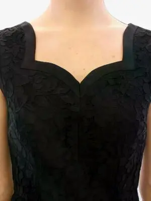Dolce & Gabbana Floral Lace Midi Dress
