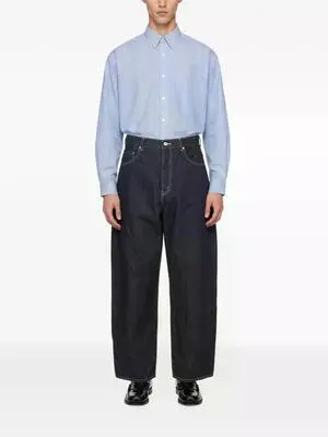 Comme Des Garçons Contrast-stitch Jeans