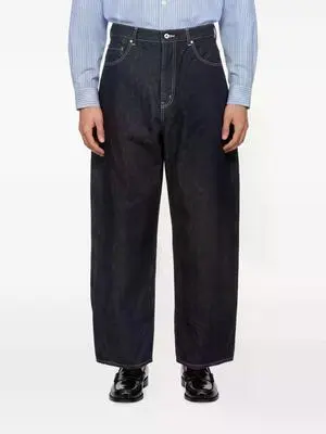 Comme Des Garçons Contrast-stitch Jeans