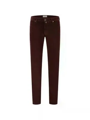 JACOB COHЁN Nick Corduroy-effect Trousers