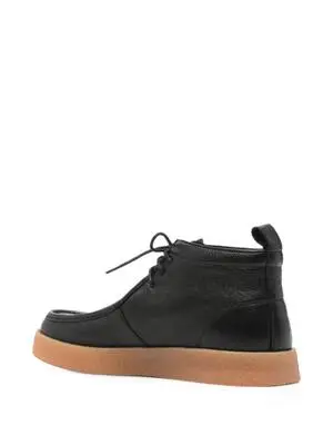 SERGIO MORETTI FIRENZE Leather Desert Boots
