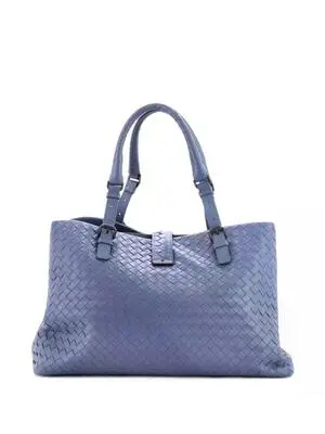Bottega Veneta Roma Bag Intrecciato Nappa Medium Tote Bag