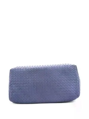 Bottega Veneta Roma Bag Intrecciato Nappa Medium Tote Bag - Blue