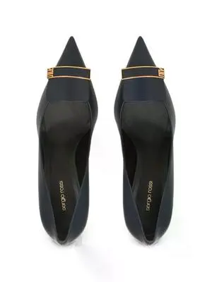 SERGIO ROSSI Sr Evolv Logo-plaque Pumps