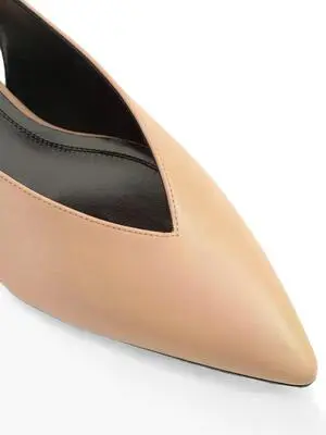SERGIO ROSSI Beak Slingback Sandals