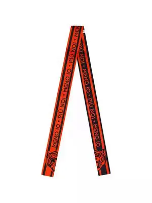 Fendi Wrappy Tiger-print Scarf - Orange