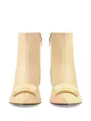 SERGIO ROSSI Sr Evolv Logo-plaque Ankle Boots