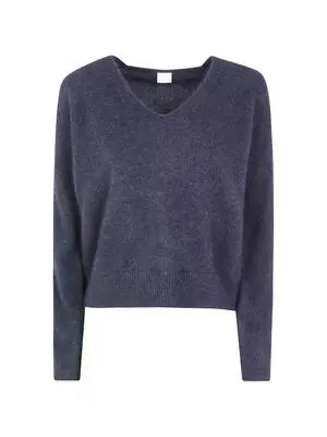 CT PLAGE V-neck Knitted Sweater - Grey