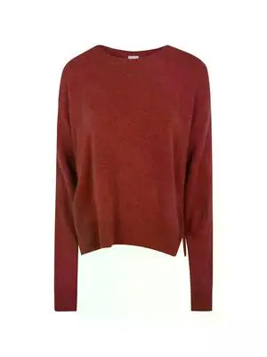 CT PLAGE Round-neck Wool Sweater - Red