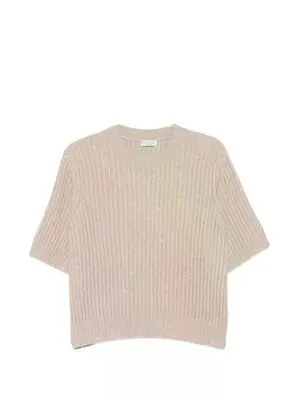 Brunello Cucinelli Sequin-embellished Ribbed-knit Sweater