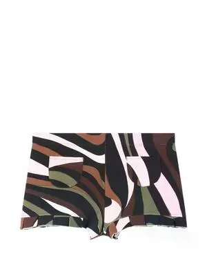 Emilio Pucci Marmo-print Jersey Shorts