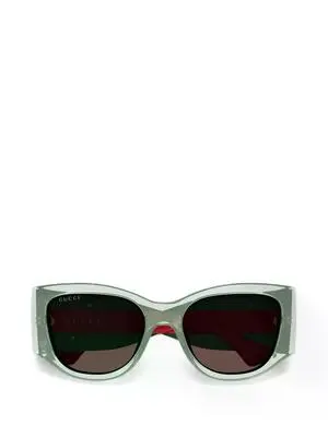 Gucci Interlocking G Cat-eye Sunglasses - Grey